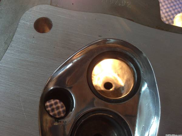 14cc clone head porting | OldMiniBikes.com