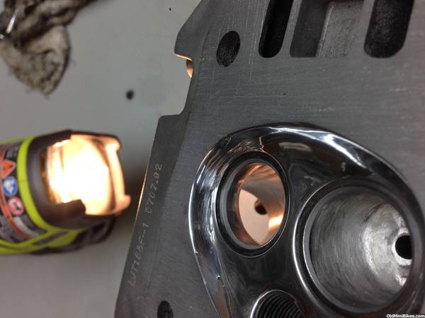 14cc clone head porting | OldMiniBikes.com