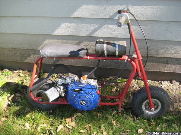 Sensation Mike Bike 'refurbish' | OldMiniBikes.com