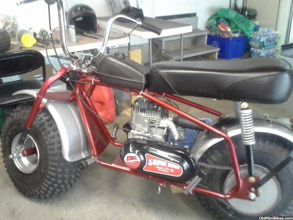 Custom Super Bronc Ready to ride | OldMiniBikes.com