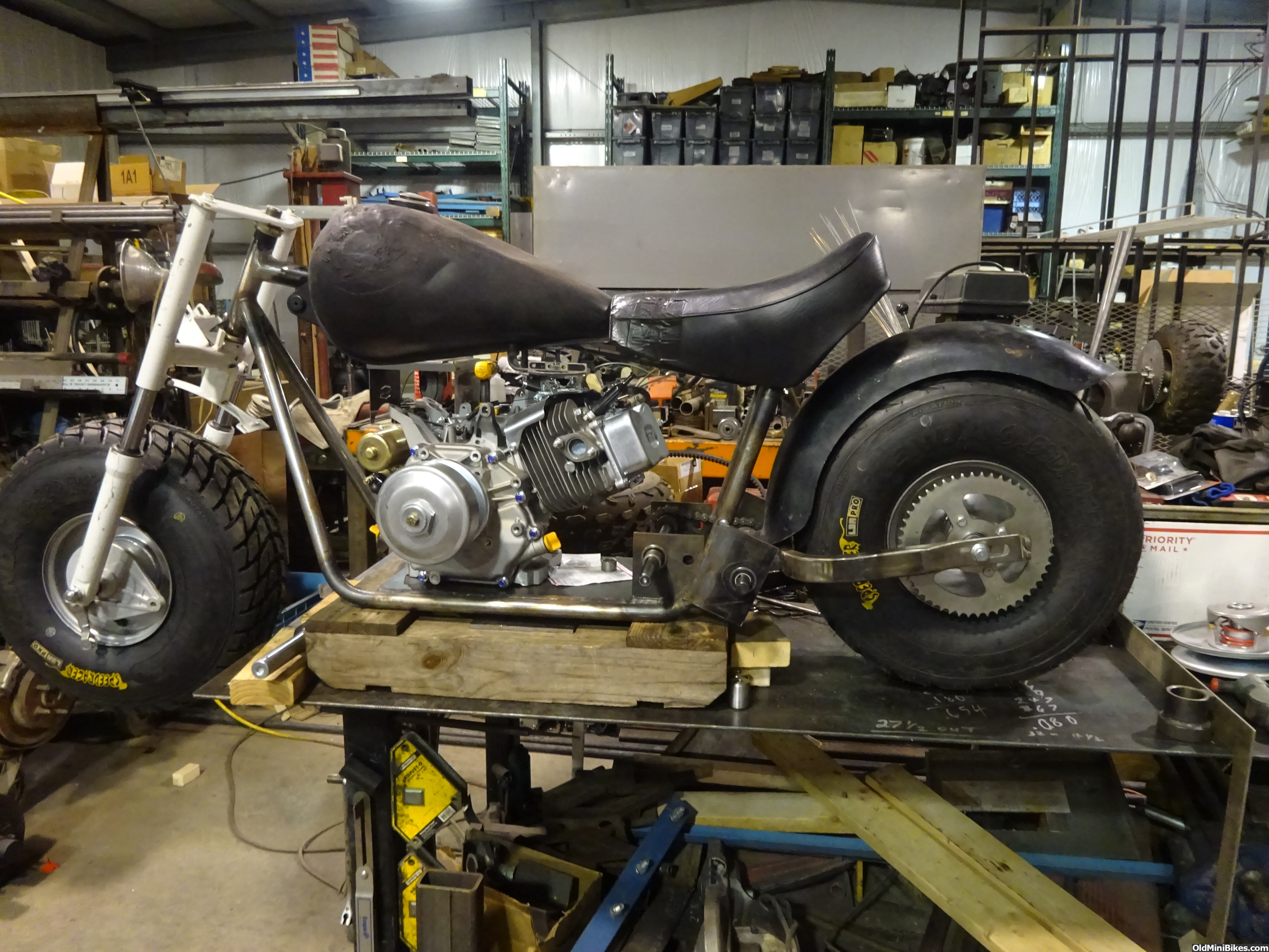 Baja Warrior REAL gastank | OldMiniBikes.com