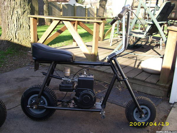 Just finished a couple more minibikes | OldMiniBikes.com