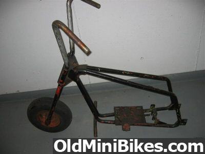Duck Bird Minibike Frame | OldMiniBikes.com