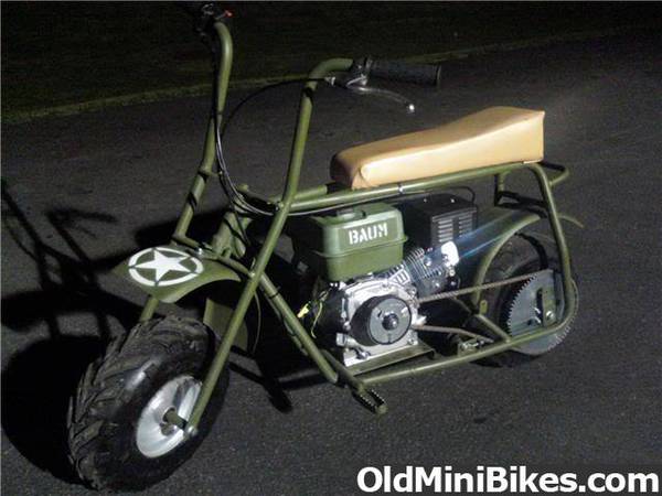 Military Themed Mini Bikes | OldMiniBikes.com