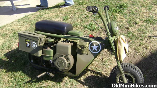 Military Themed Mini Bikes | OldMiniBikes.com