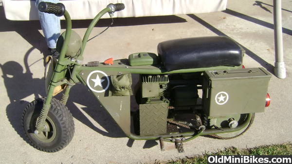 Military Themed Mini Bikes | OldMiniBikes.com