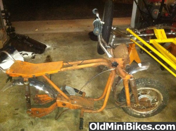 help identifying MTD trail flite year/model | OldMiniBikes.com