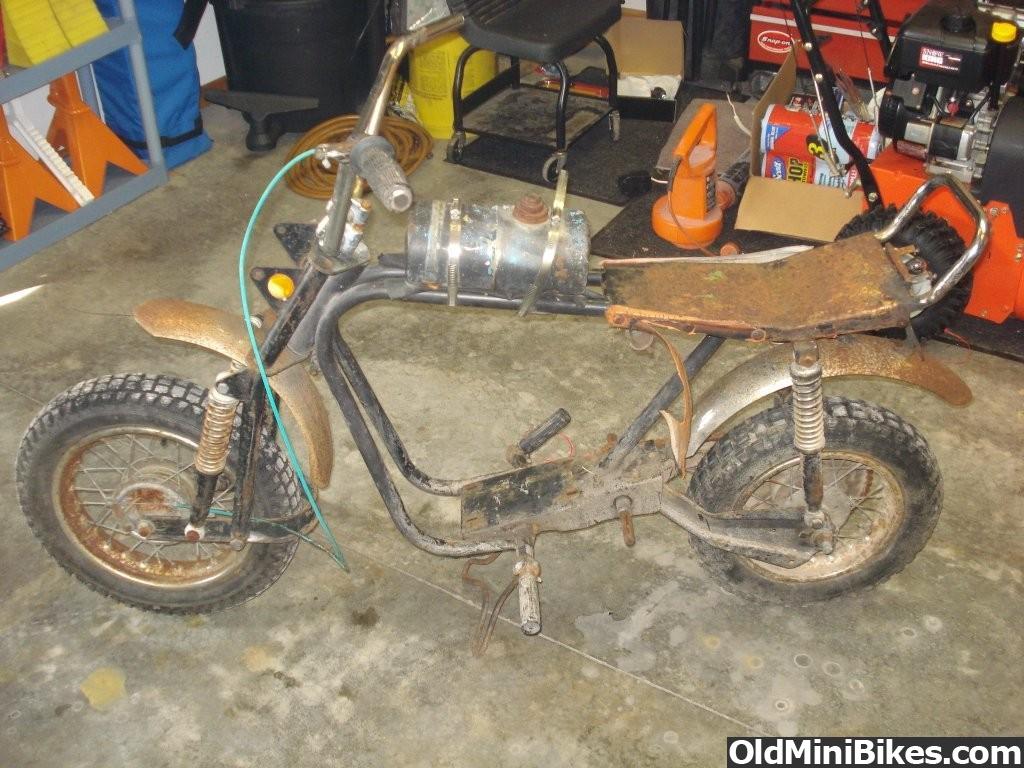 Springer front end unkown mini bike | OldMiniBikes.com