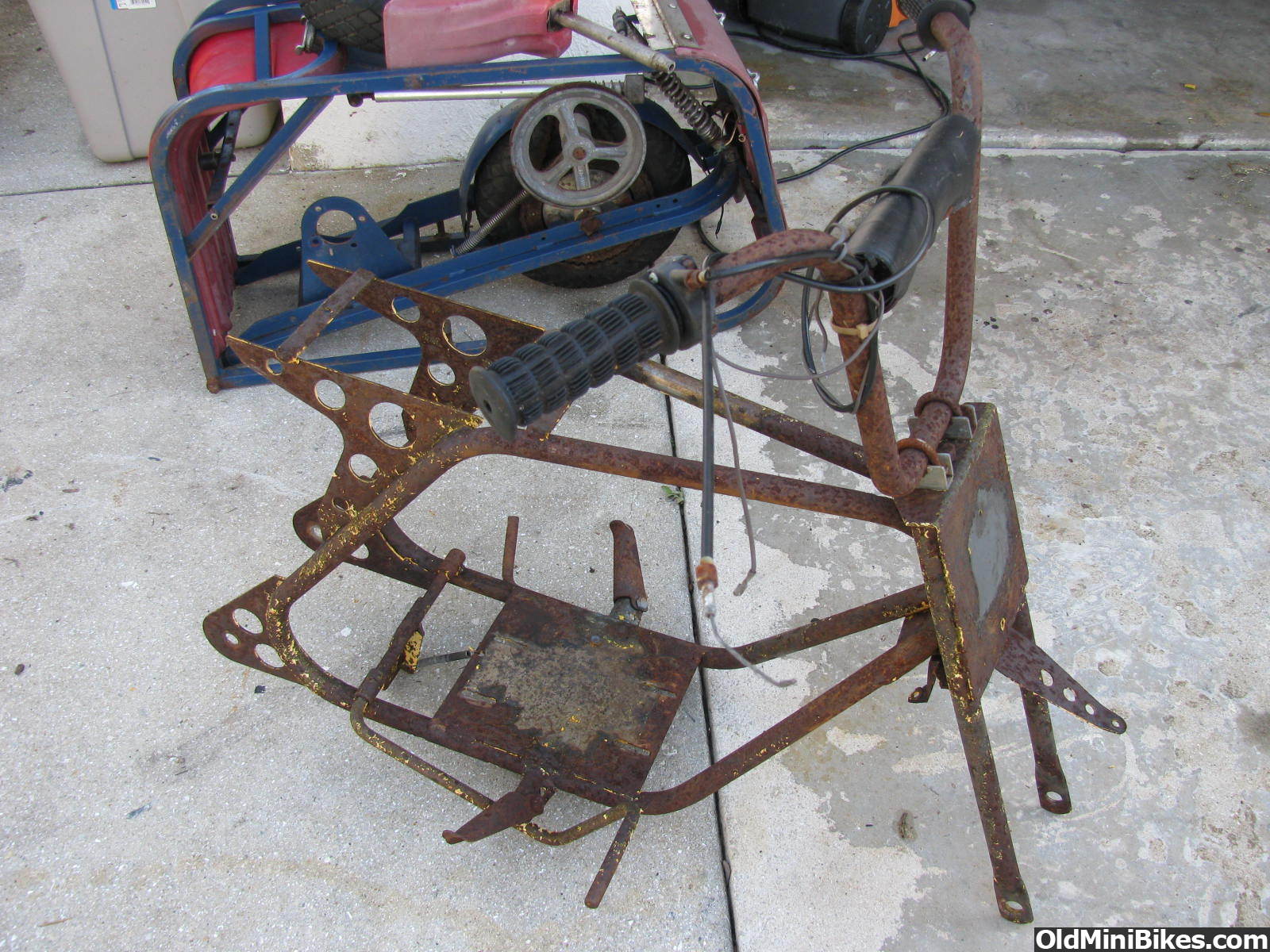 "Raw Deal" how to make a crappy bike.....worse! | OldMiniBikes.com