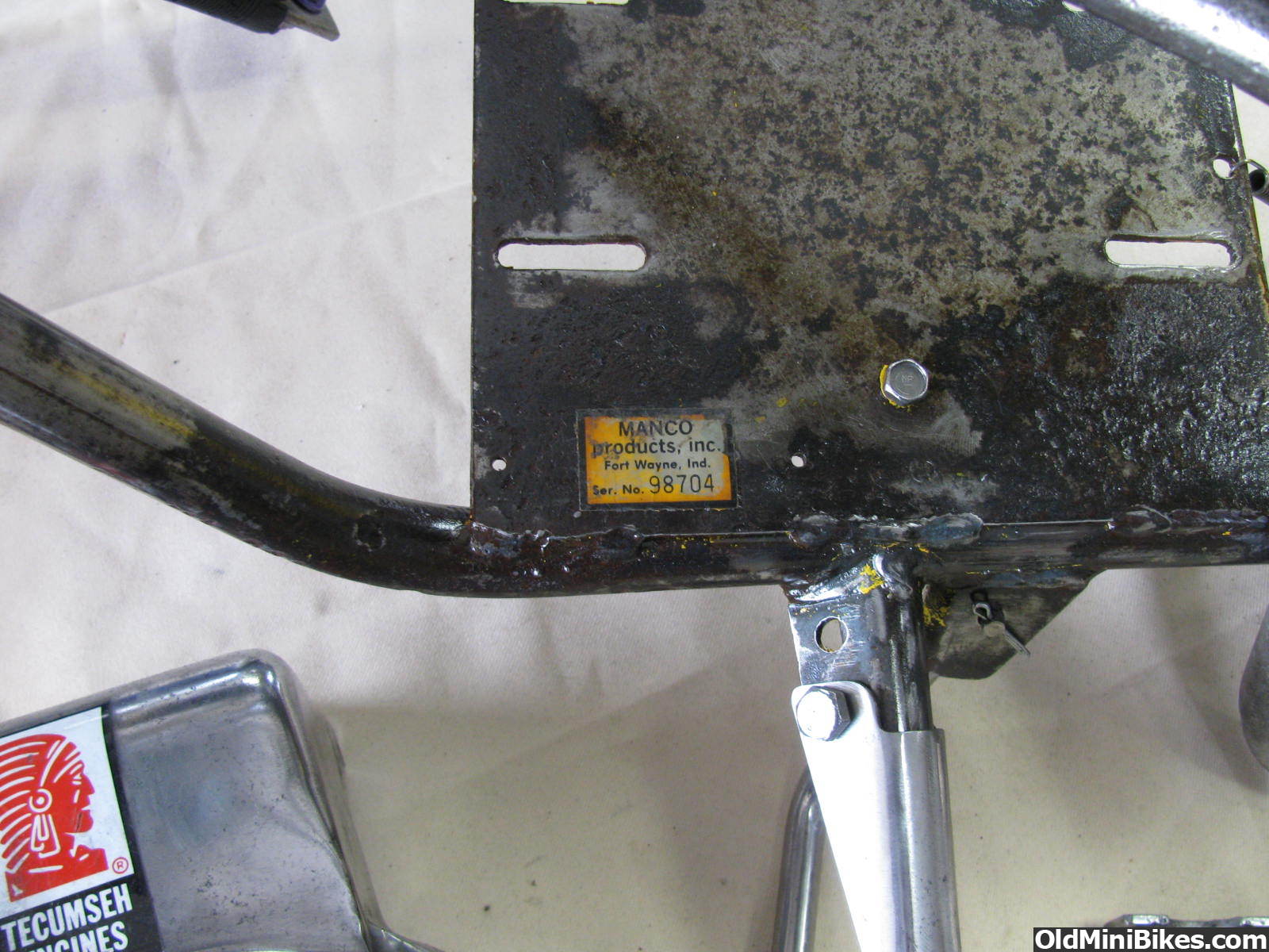"Raw Deal" how to make a crappy bike.....worse! | OldMiniBikes.com