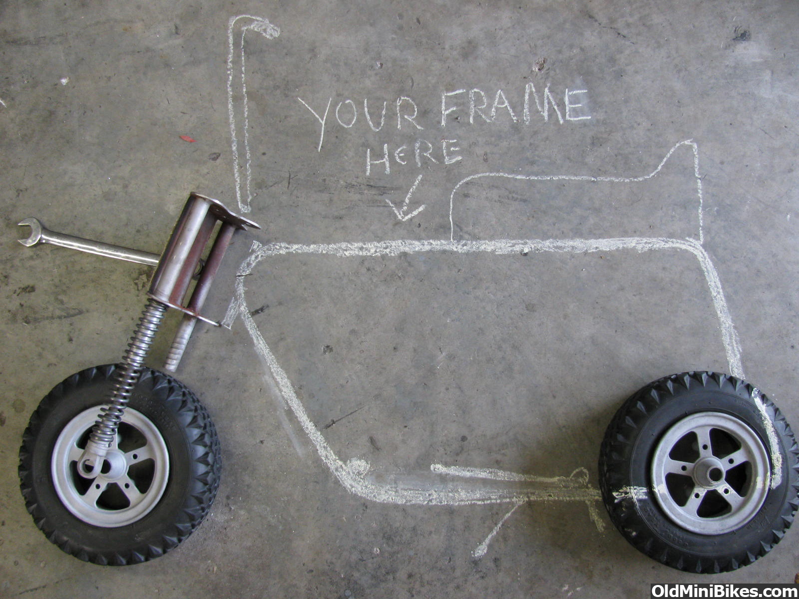 King o lawn or Aggie frame wanted | OldMiniBikes.com