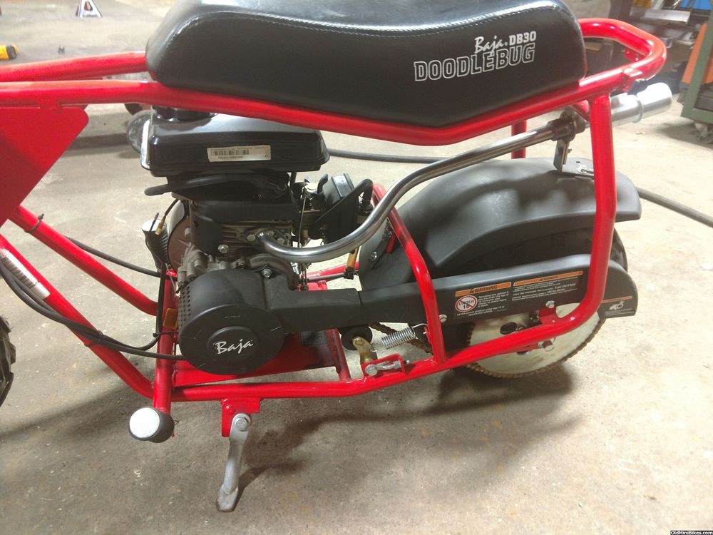 Baja DB30 Footrest | OldMiniBikes.com