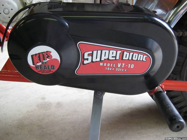 Super Bronc VT-10 electric start almost done! | OldMiniBikes.com