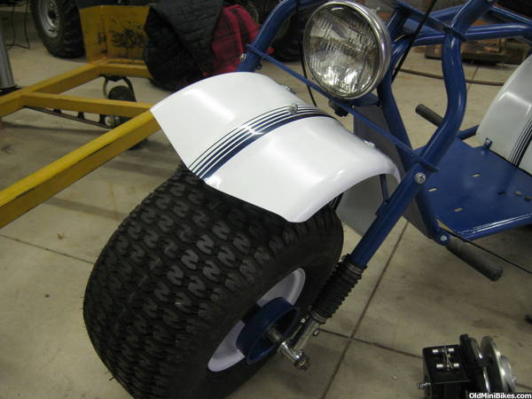 Semi Custom Heald Super Bronc Near Completion! | OldMiniBikes.com