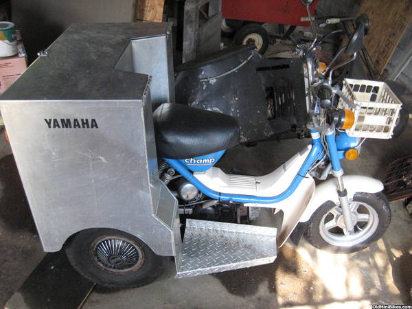 I'm back, with a new Toy- Yamaha Champ | OldMiniBikes.com