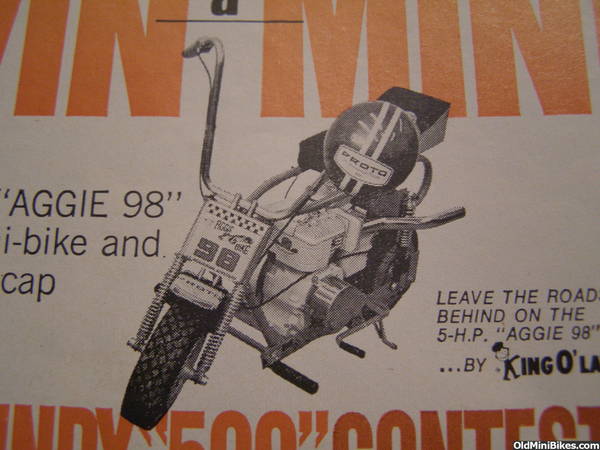 aggie mini bike | OldMiniBikes.com